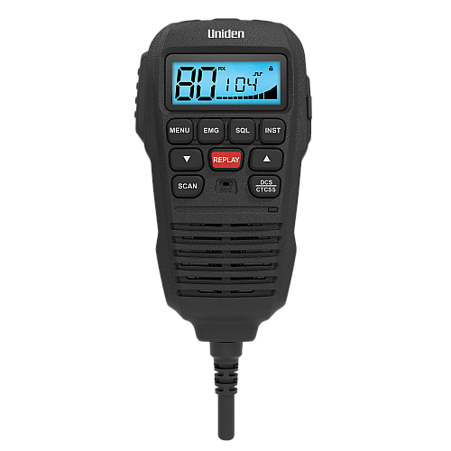 Uniden XTRAK 80 + AT500BK 5.5dbi UHF CB Antenna Pack