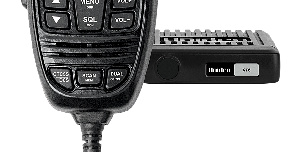Uniden X76 80‑Channel UHF CB Radio | Prestigecom