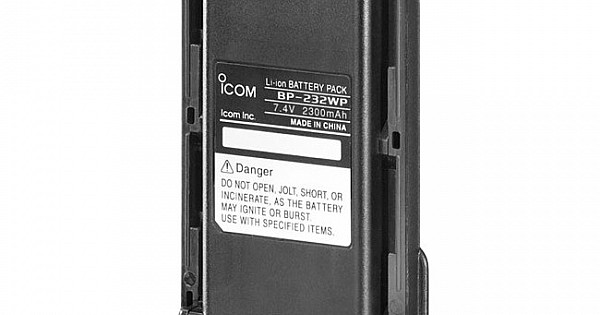 Icom BP232WP IC-41S IC-41W Genuine Replacement Battery
