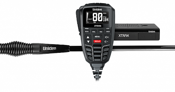 Uniden XTRAK80ADV 12/24V UHF Radio+ ATX890s 3dBi Antenna