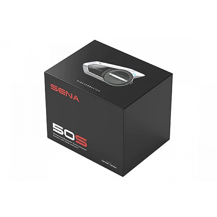 Sena 50S-10 SINGLE Bluetooth Mesh Motorcycle Intercom Headset