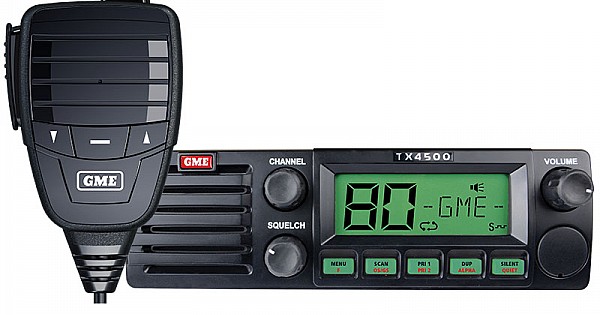 GME TX4500S Din Size 80 Channel UHF Radio