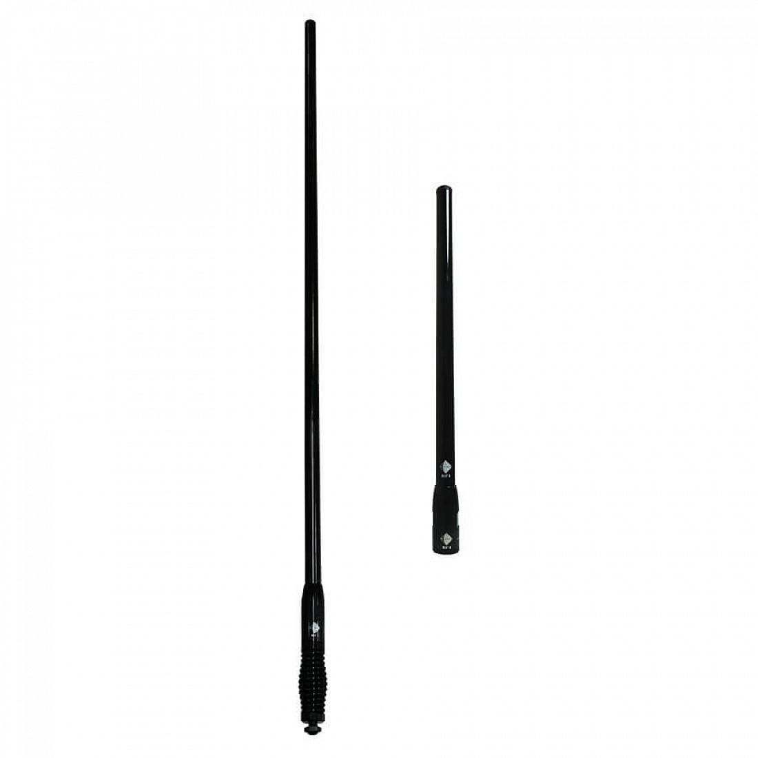 RFI CDQ5000 + CDQ3000 Black Rugged 5dBi UHF CB Dual Antenna Package